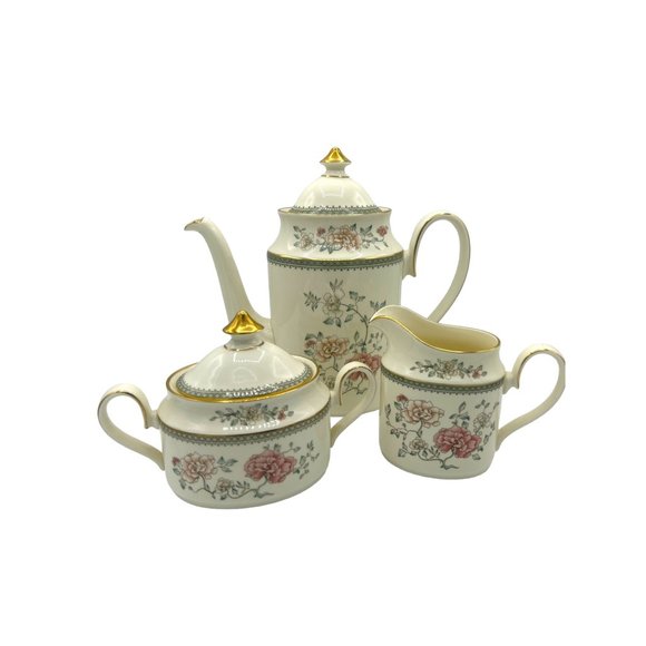 Royal Doulton | Dining | Royal Doulton Minton Jasmine Coffee Tea Set ...